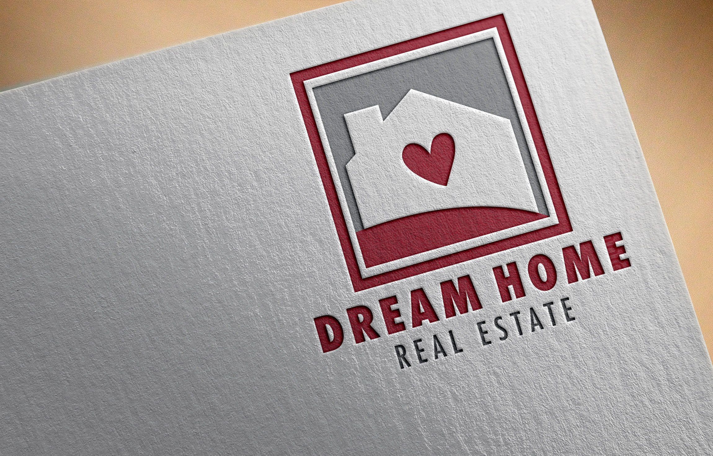 Realtor Logo Design Real Estate Logo Heart Logo Heart - Etsy Canada