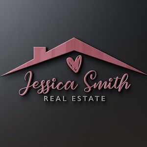 Realtor Logo | Real Estate Logo | Heart Logo | Home Logo | Realty Logo ...