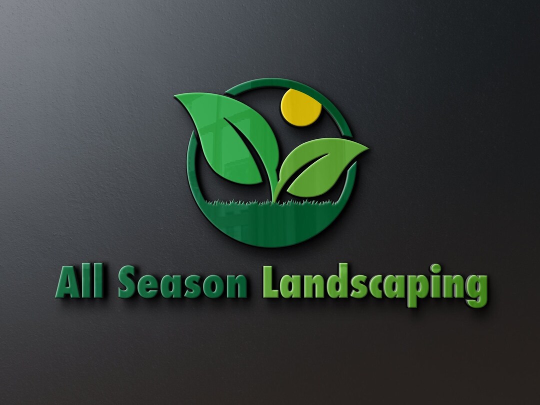 Landscaping Business Logo Design Lawn Care Company Logo - Etsy