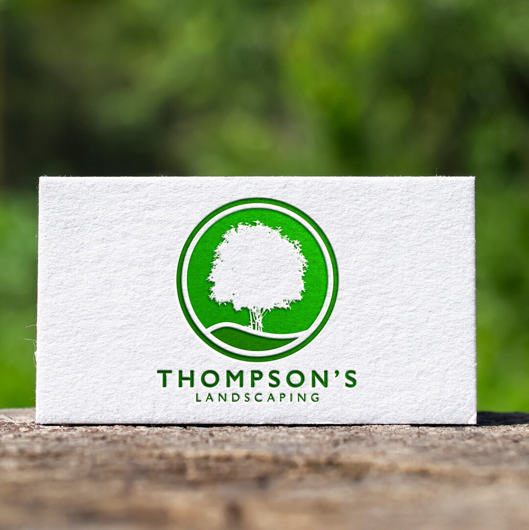 Tree Logo Design | Landscaping Logo | Landscape Logo Design | Lawn Care ...