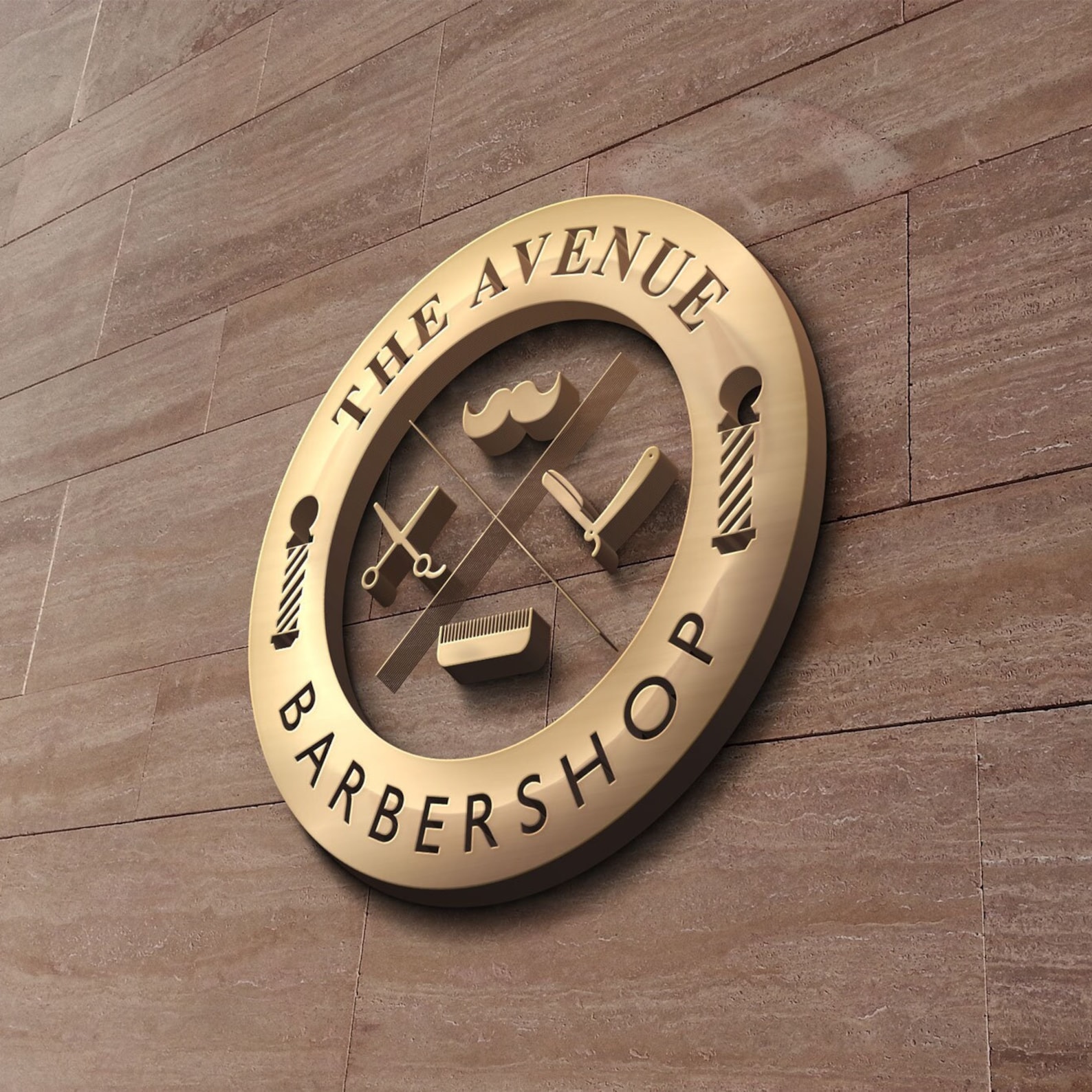 Professional Barber Logo Parlor Shop Logo Hair Style Hair Stylist Logo ...