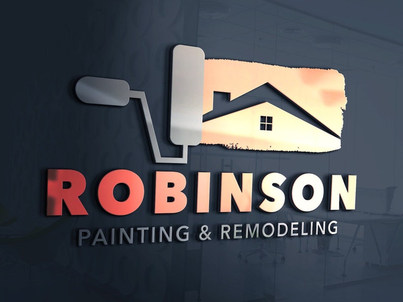 Painting Business Logo Design Painter Logo Design Painting - Etsy