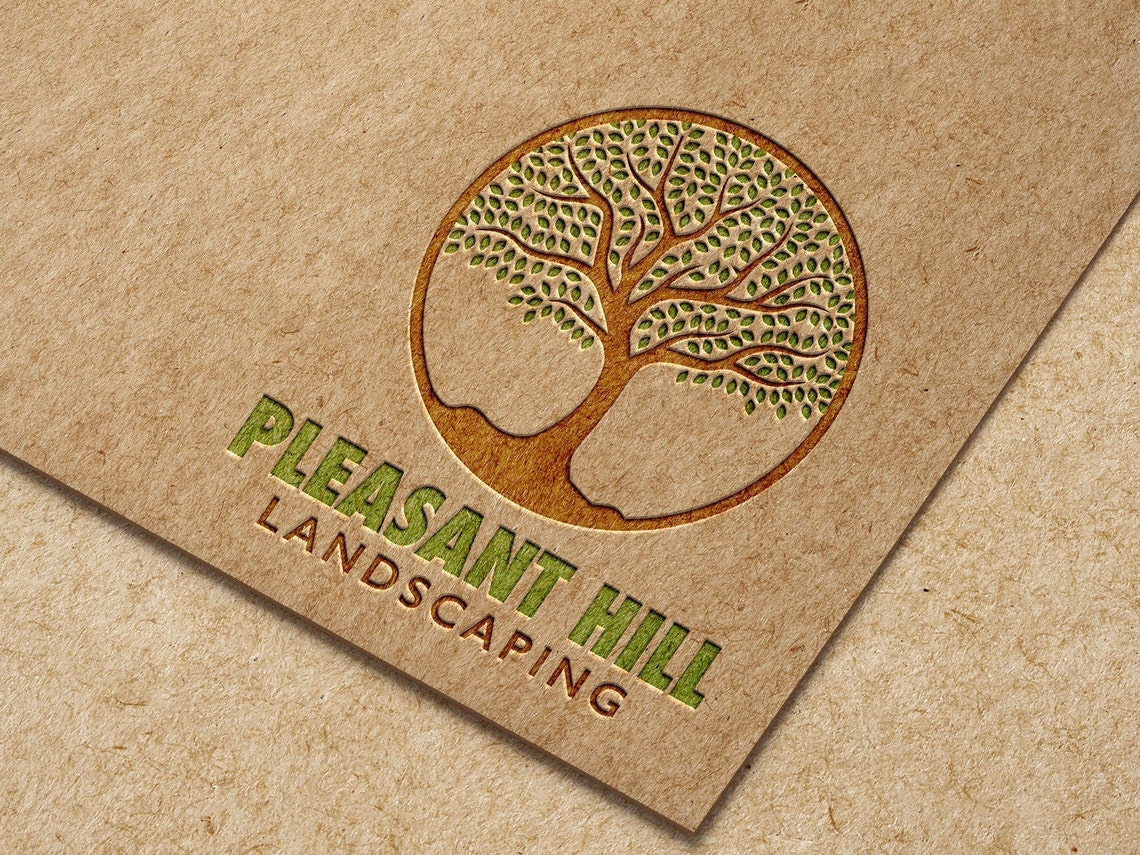 Landscaping Logo Design | Tree Service Logo | Lawn Care Logo | Lawn ...