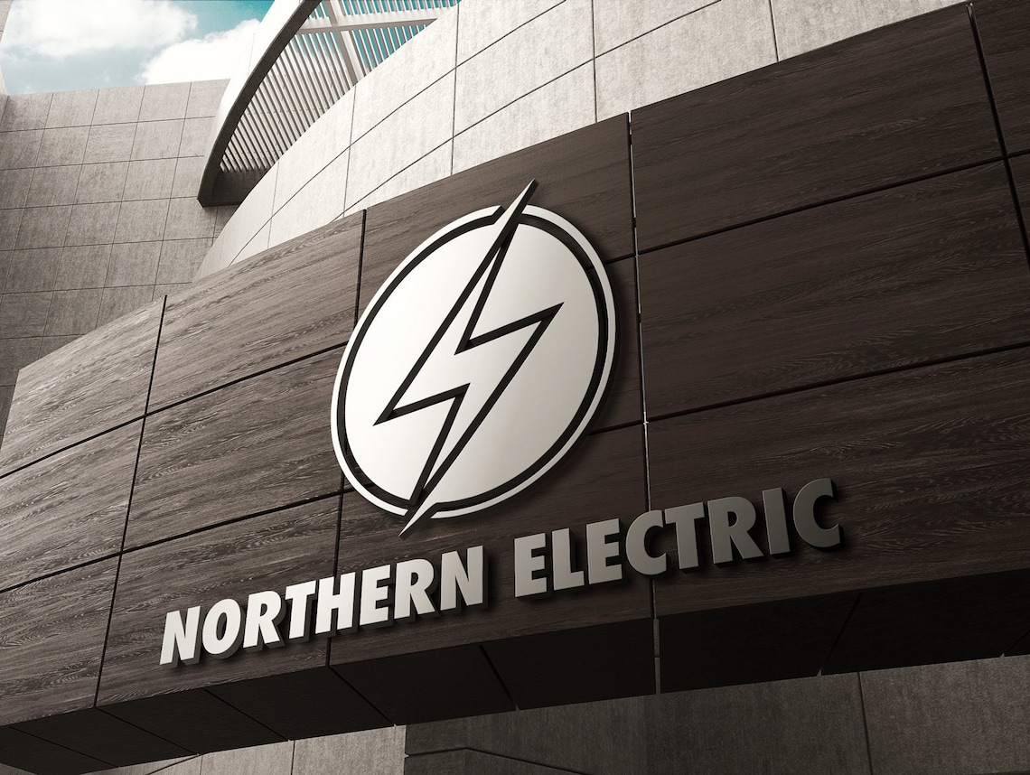 Electrician Logo Design Electrical Design Electric Company - Etsy