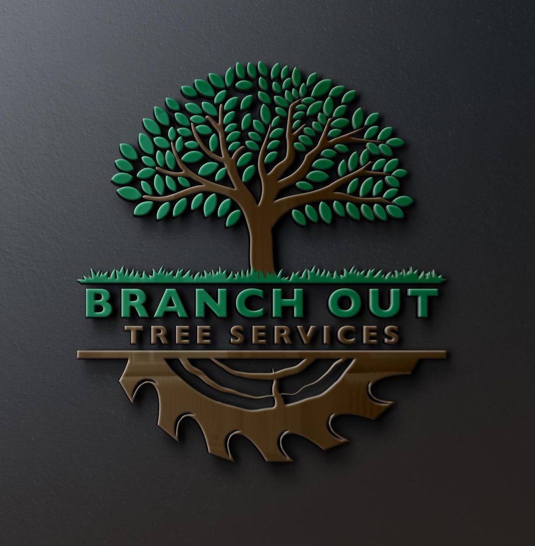 Tree Service Business Logo Design | Tree Logo Design | Lawn Care Logo ...