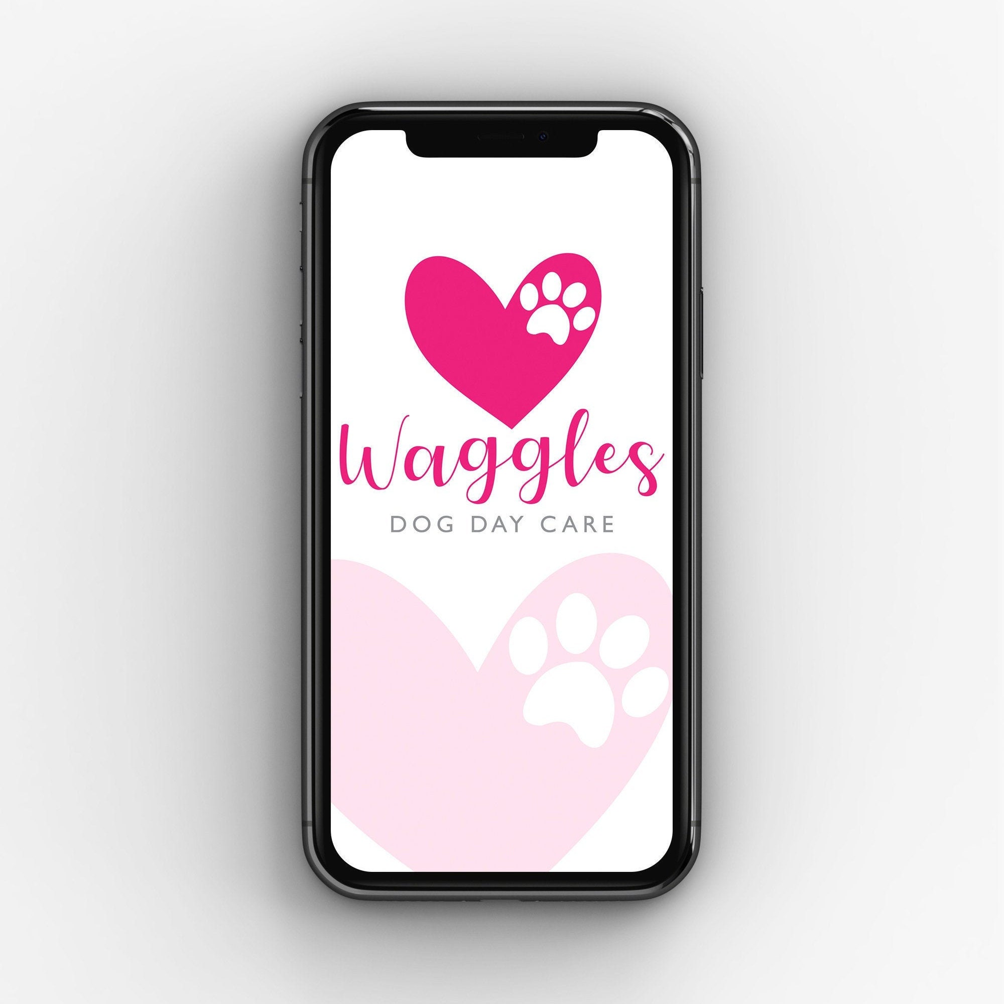 Dog School Logo | Puppy School Logo | Dog Paw Logo | Puppy Paw Logo ...
