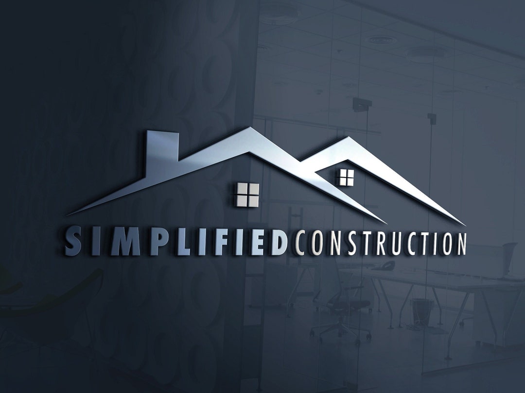 Professional Construction Logo Design | Modern Logo Design | Luxury ...