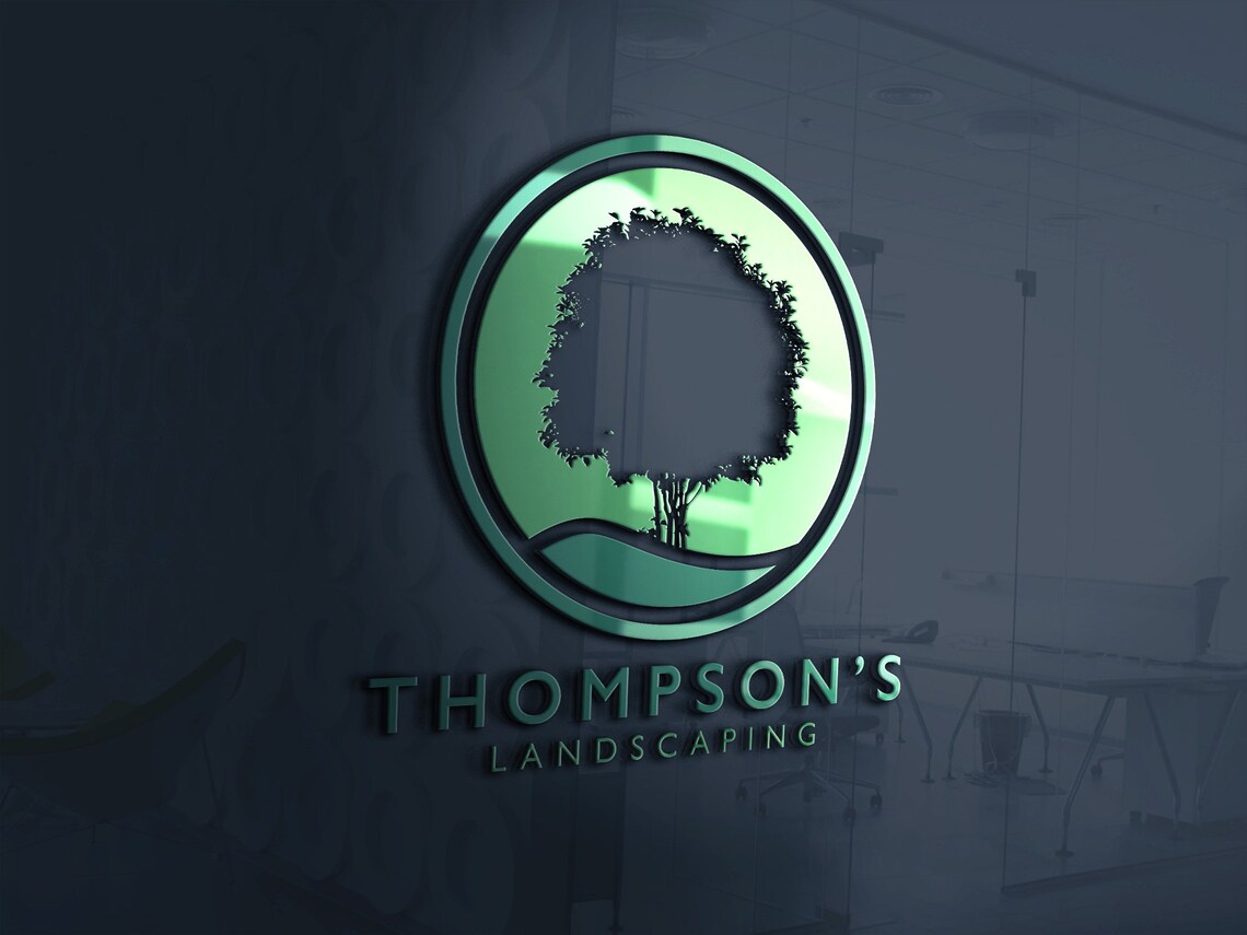 Tree Logo Design Landscaping Logo Landscape Logo Lawn - Etsy