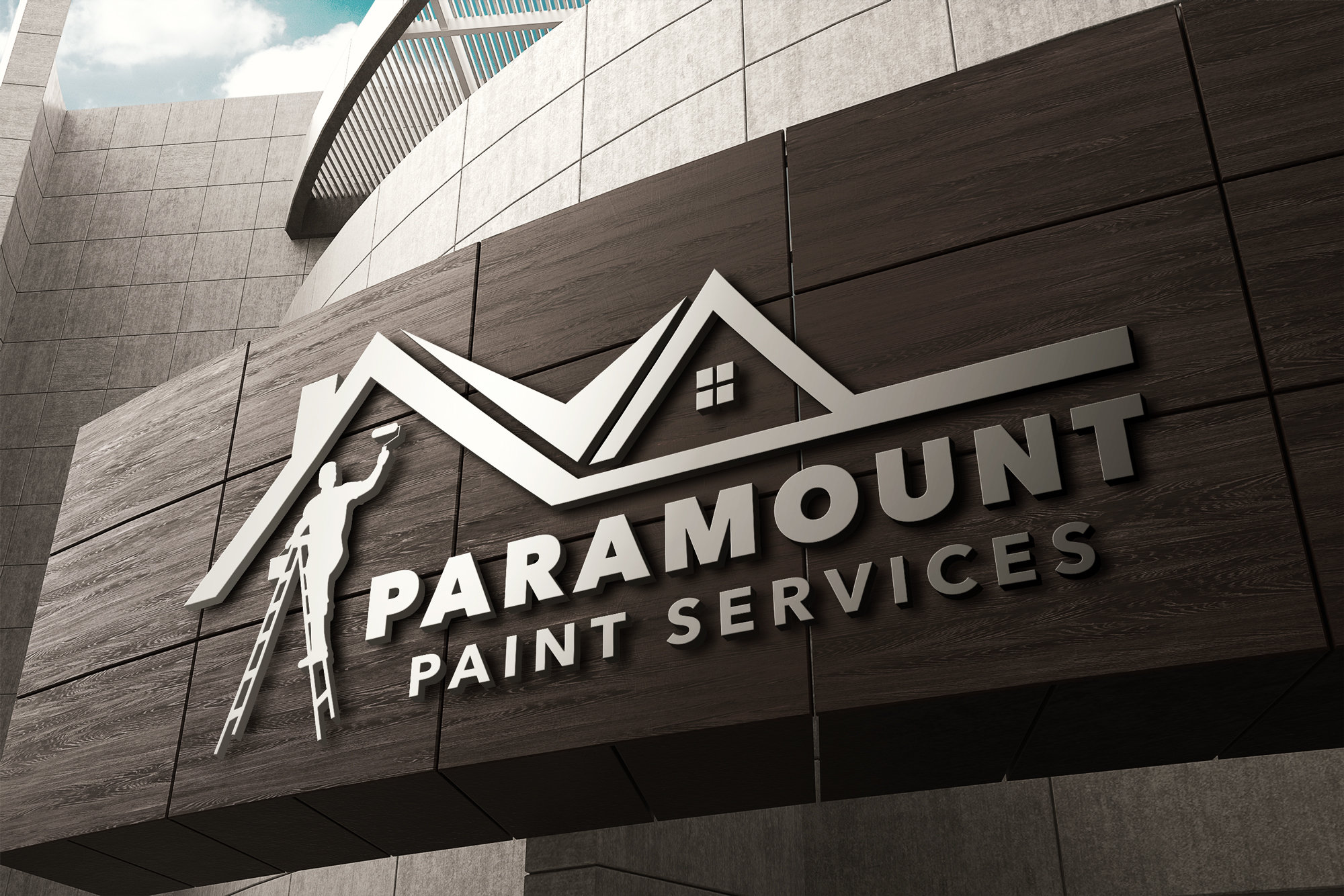 Painting Company Logo Design | Painting Services Logo | Painting Logo ...