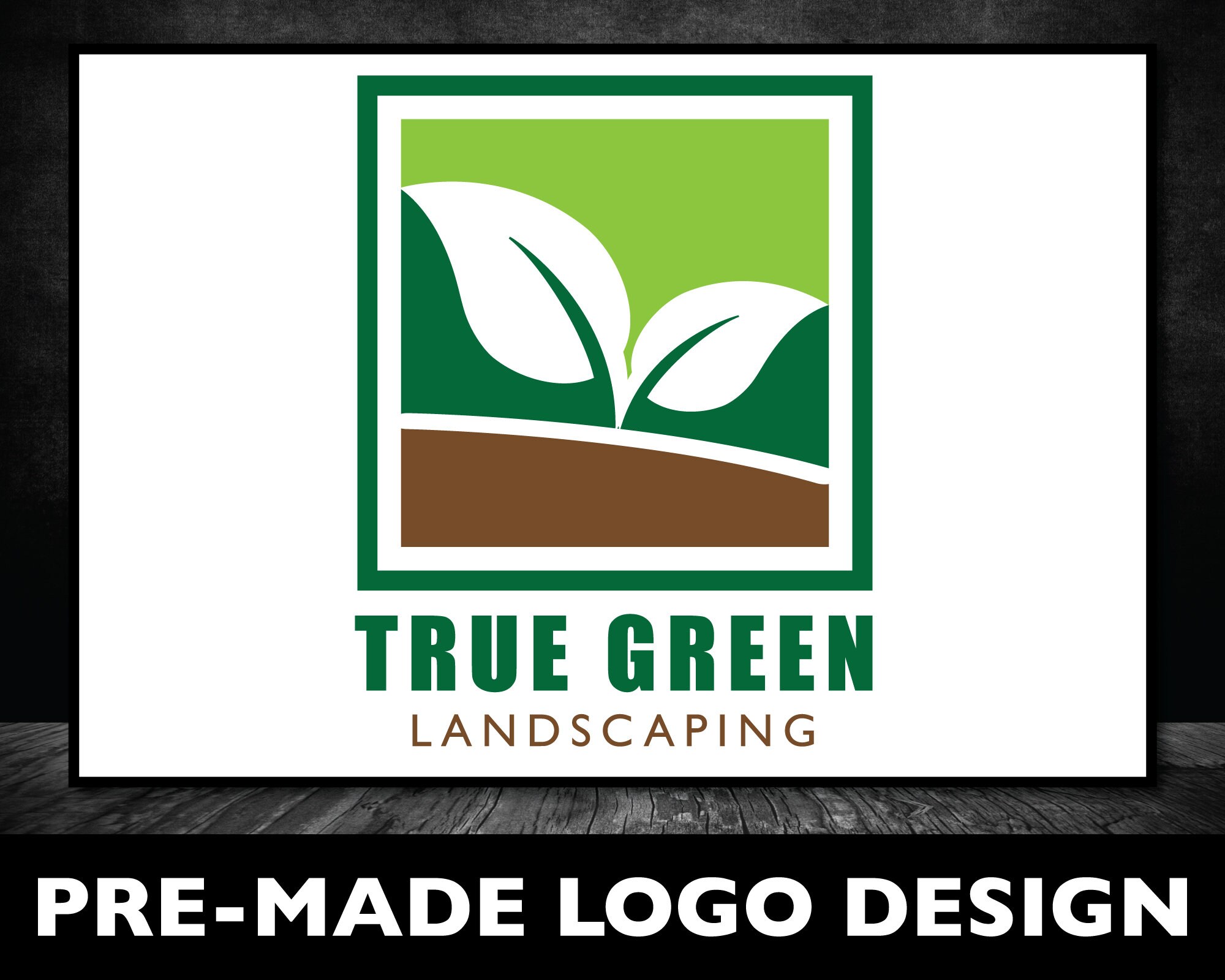Landscaping Logo Lawn Care Logo Logo Design Lawn | Etsy