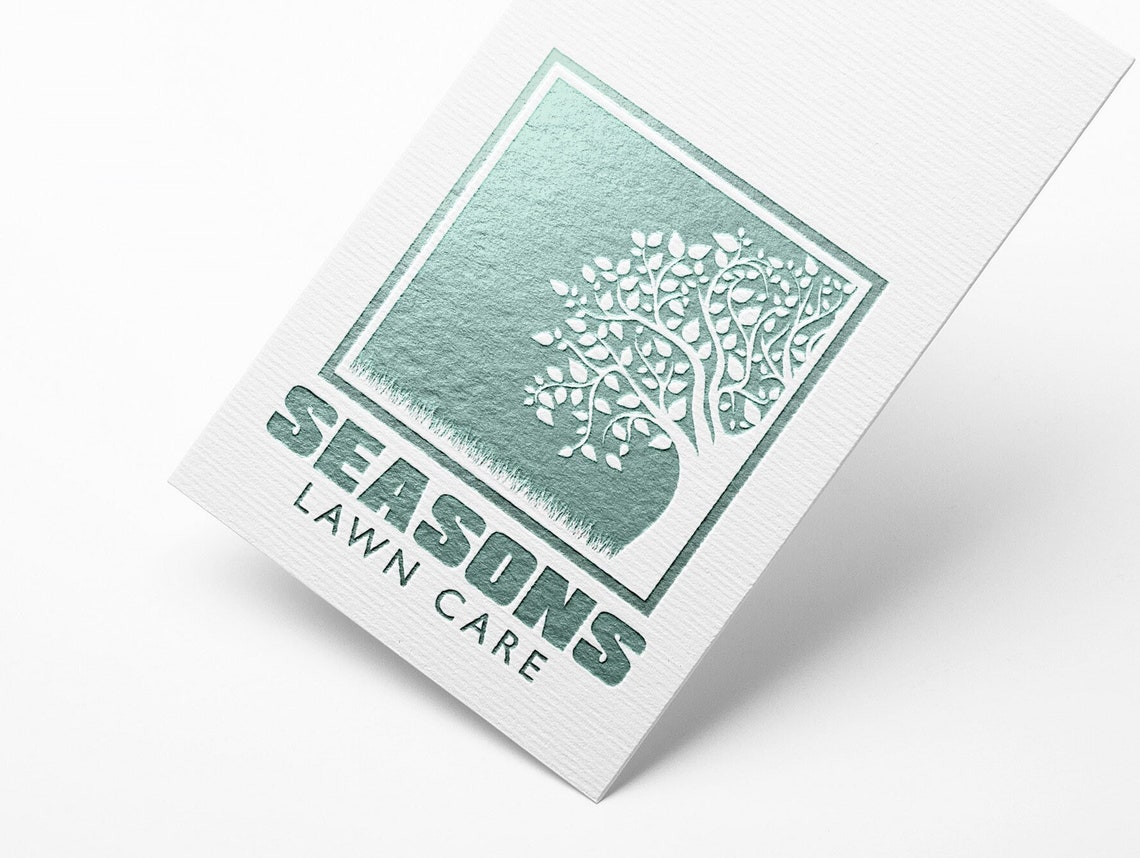 Landscaping Logo Design Landscaper Logo Lawn Care Logo - Etsy