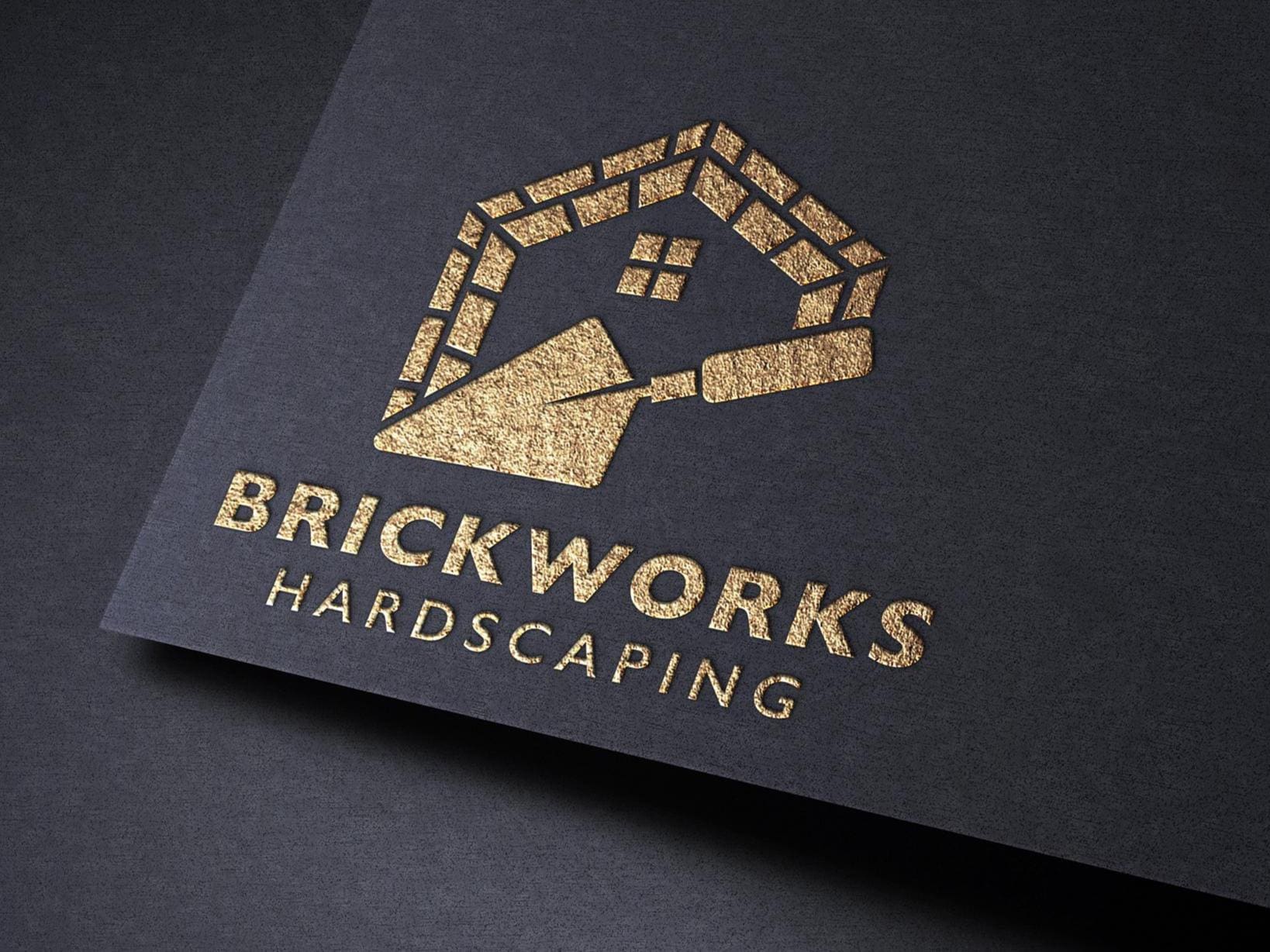 Construction Logo Design | Masonry Logo Design | Hardscaping Logo ...