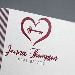 Real Estate Logo Design | Realtor Logo Design | Vintage Key Logo | Key ...