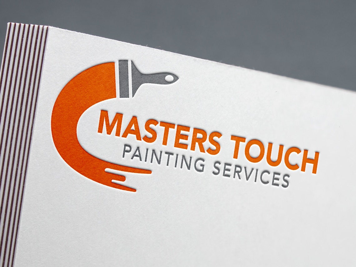 Painting Company Logo Design | Painter Logo | Painting Business Logo ...