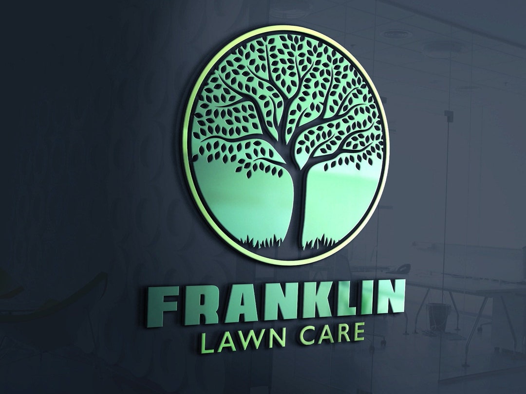 Landscaping Logo Lawn Maintenance Logo Lawn Care Logo - Etsy