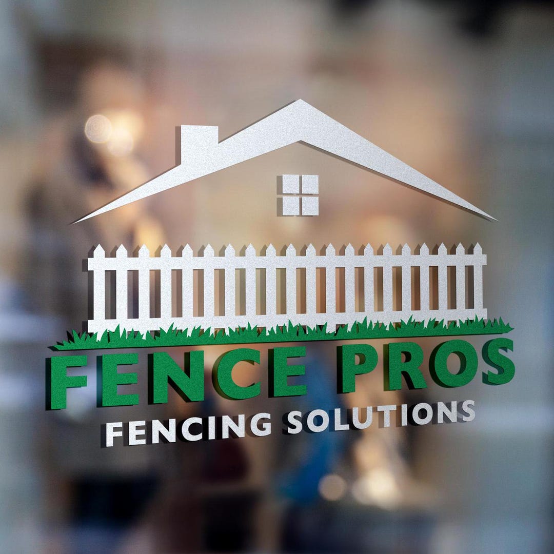 Fencing Business Logo | Fence Repair Logo | Fencing Solutions Logo ...