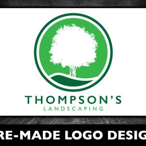 Tree Logo Design Landscaping Logo Landscape Logo Lawn - Etsy