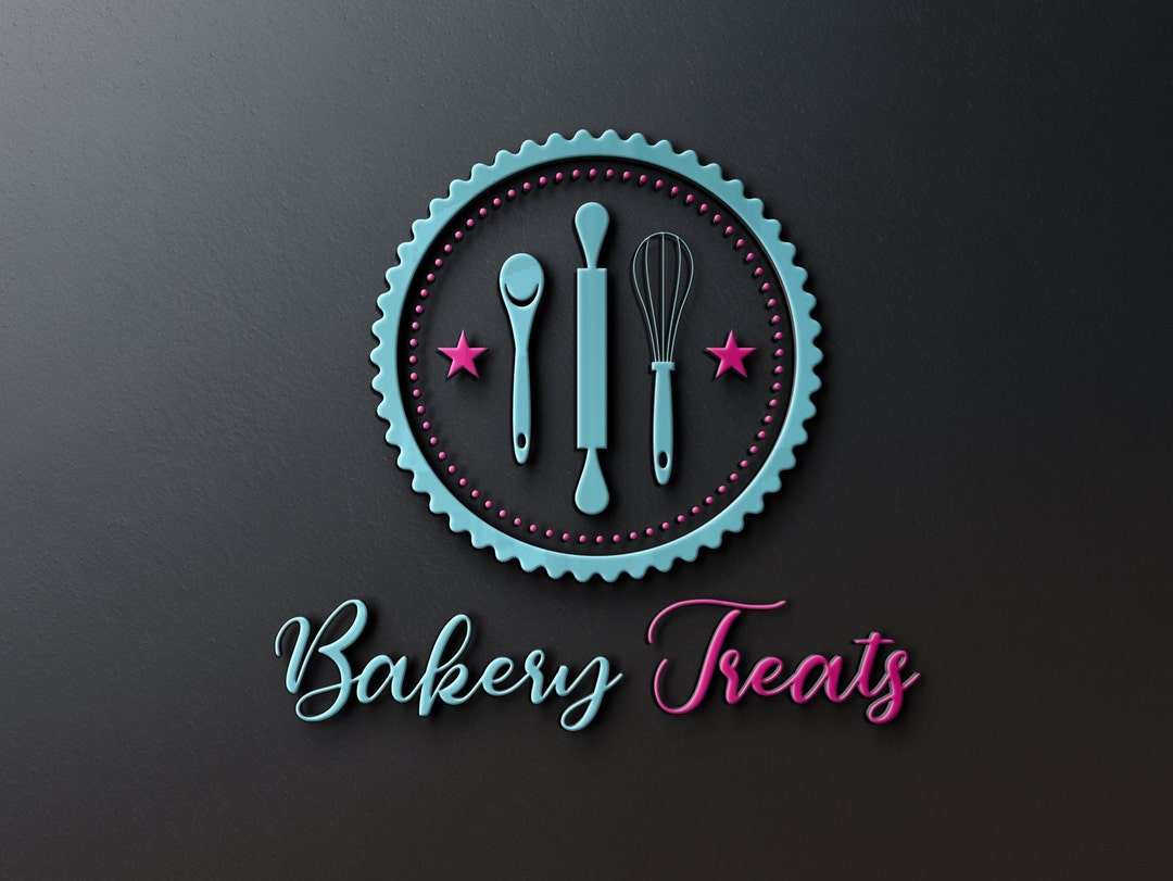 Bakery Logo | Baker Logo | Pastry Logo | Bakery Tools | Whisk | Pastry ...
