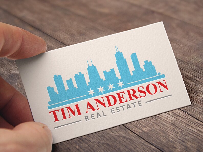 Real Estate Logo Design Chicago Real Estate Chicago - Etsy