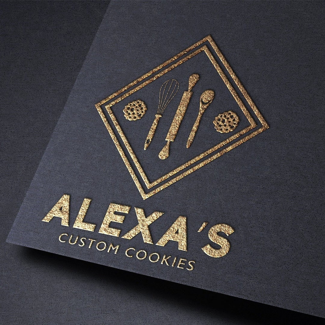 Cookie Business Logo | Bakery Shop Logo | Baker Logo | Pastry Shop ...