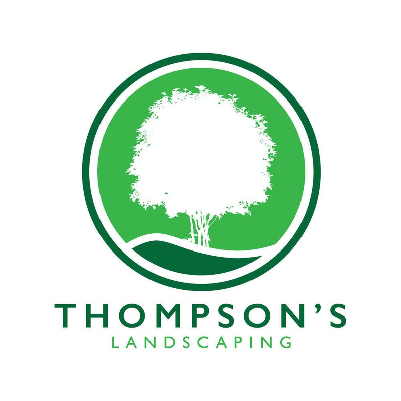 Landscaping Logo Design Landscape Business Tree Service - Etsy