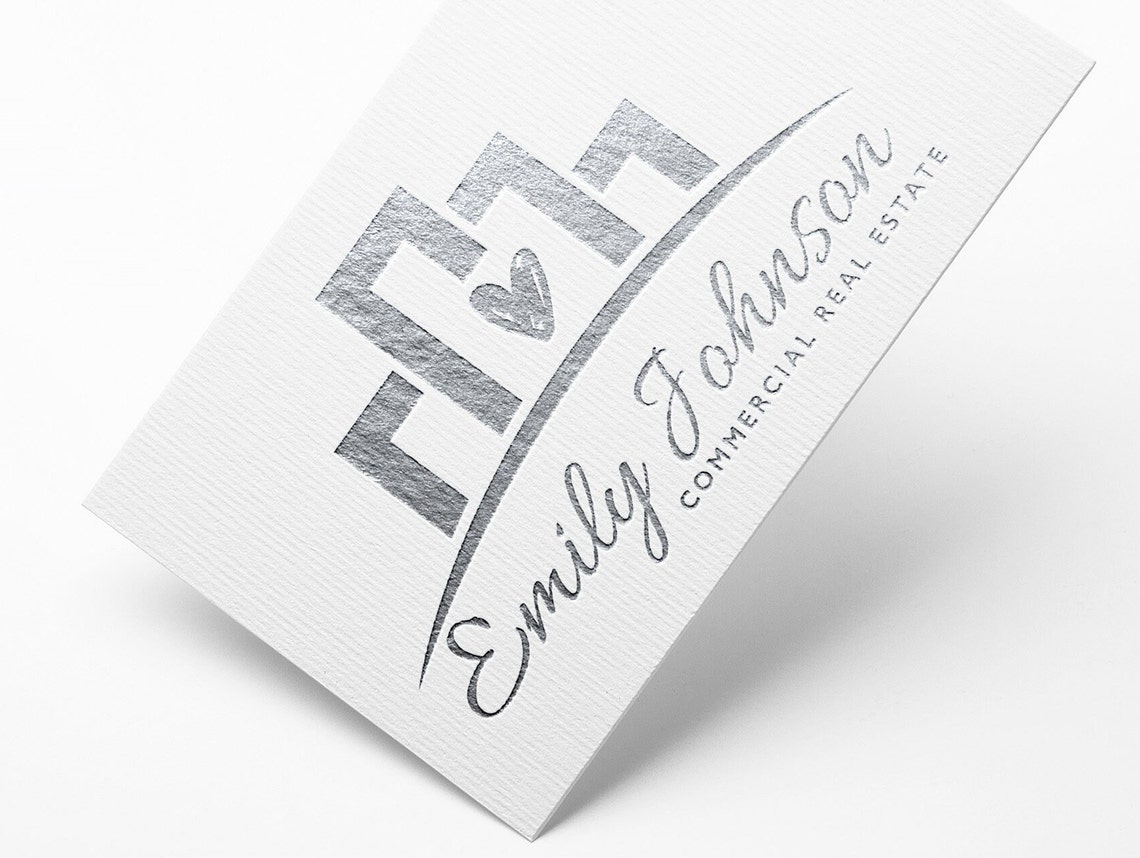 Real Estate Logo | Heart Design | Realtor Logo | Realty Logo | Realtor ...