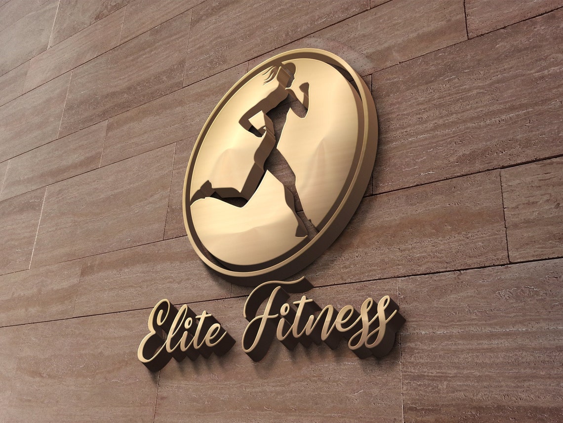 Personal Trainer Logo Design Runner Logo Fitness Logo - Etsy