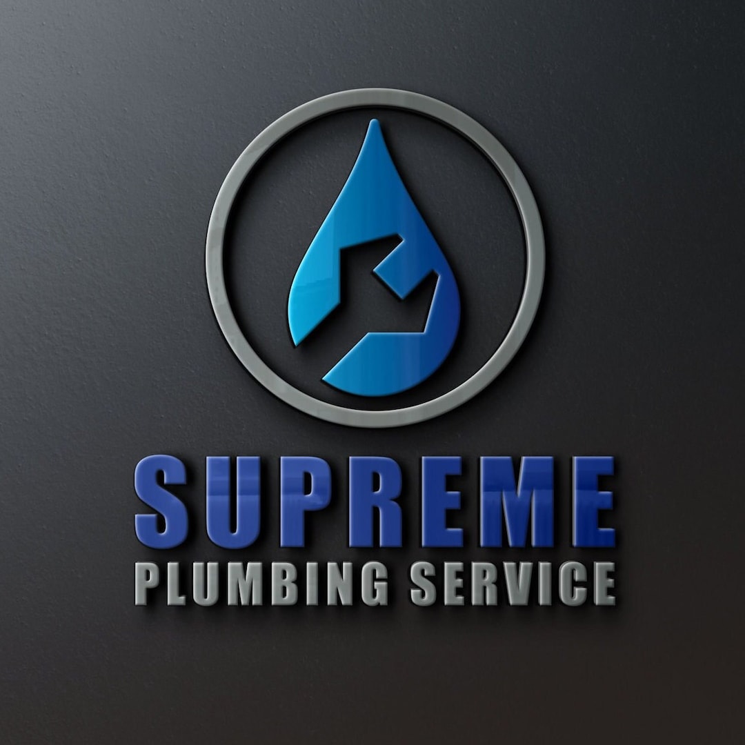 Plumbing Services Logo | Plumber Logo | Logo Design | Water Drop ...