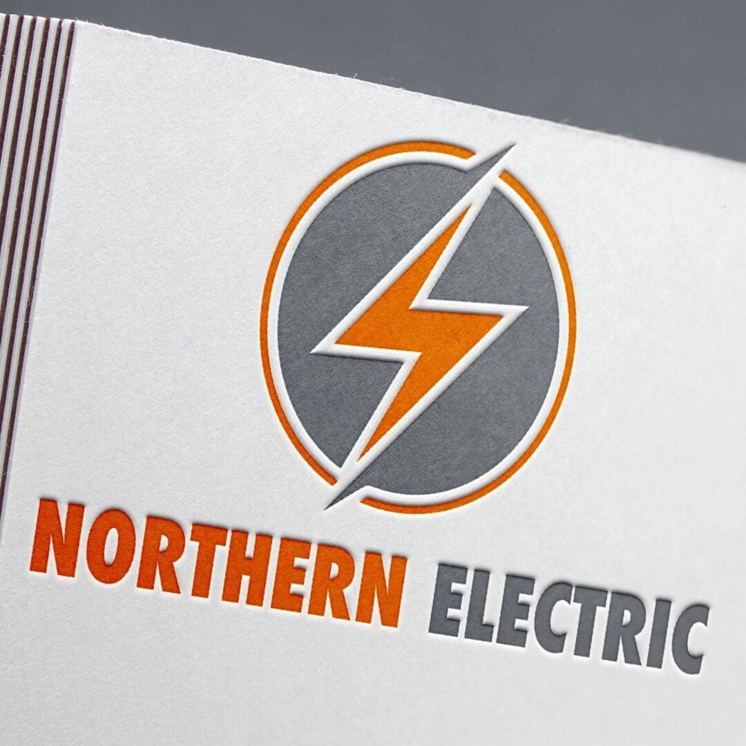 Electrician Branding Electric Company Business Design Lightning Design ...