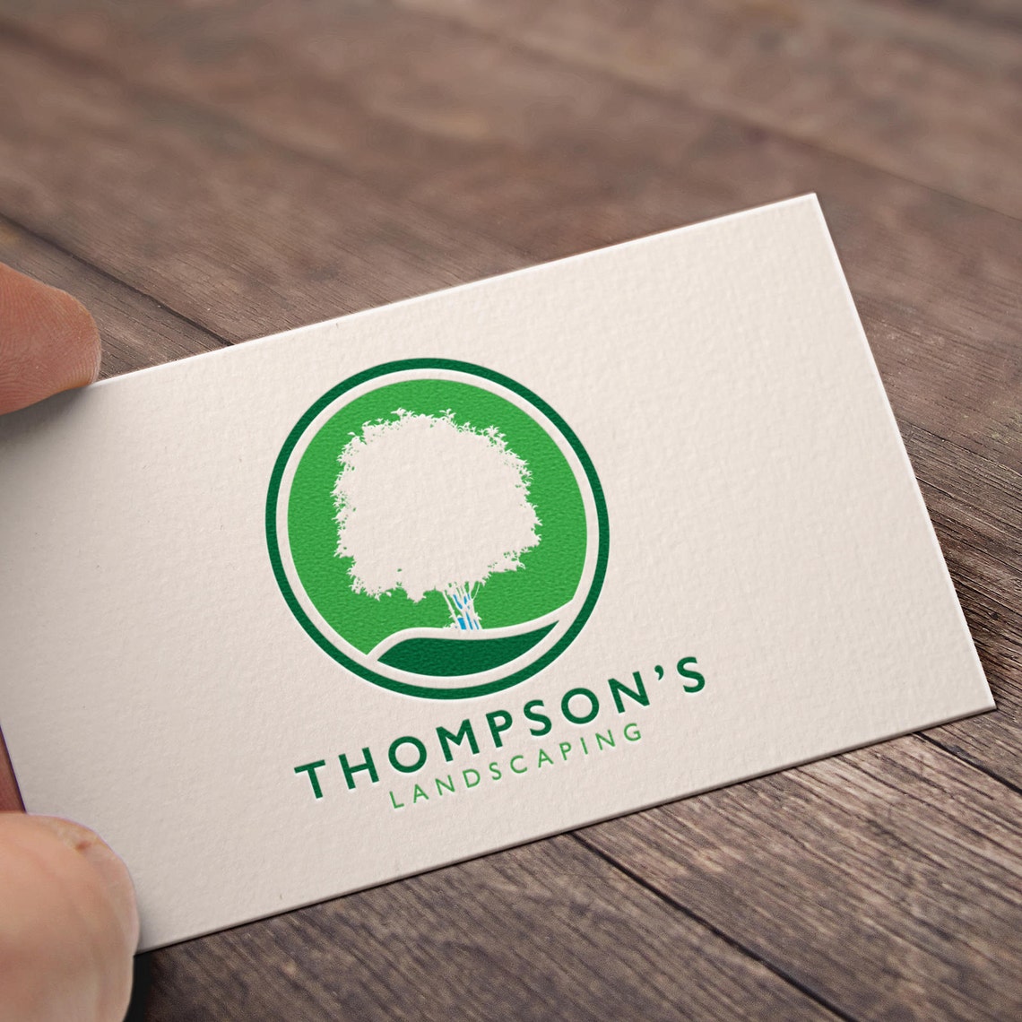 Landscaping Logo Design Landscape Business Tree Service - Etsy
