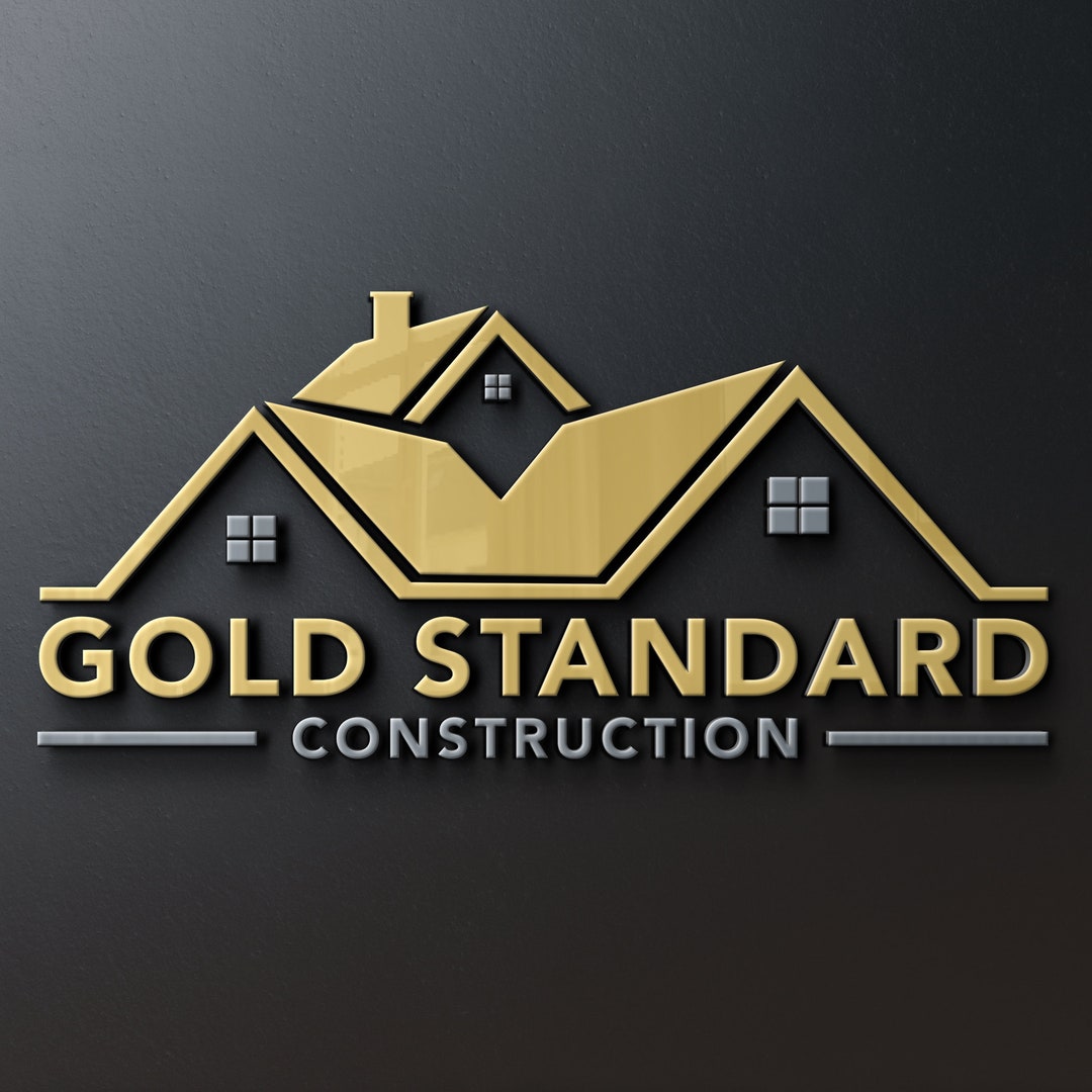 Construction Logo | Roofing Business Design | Home Repair Logo ...