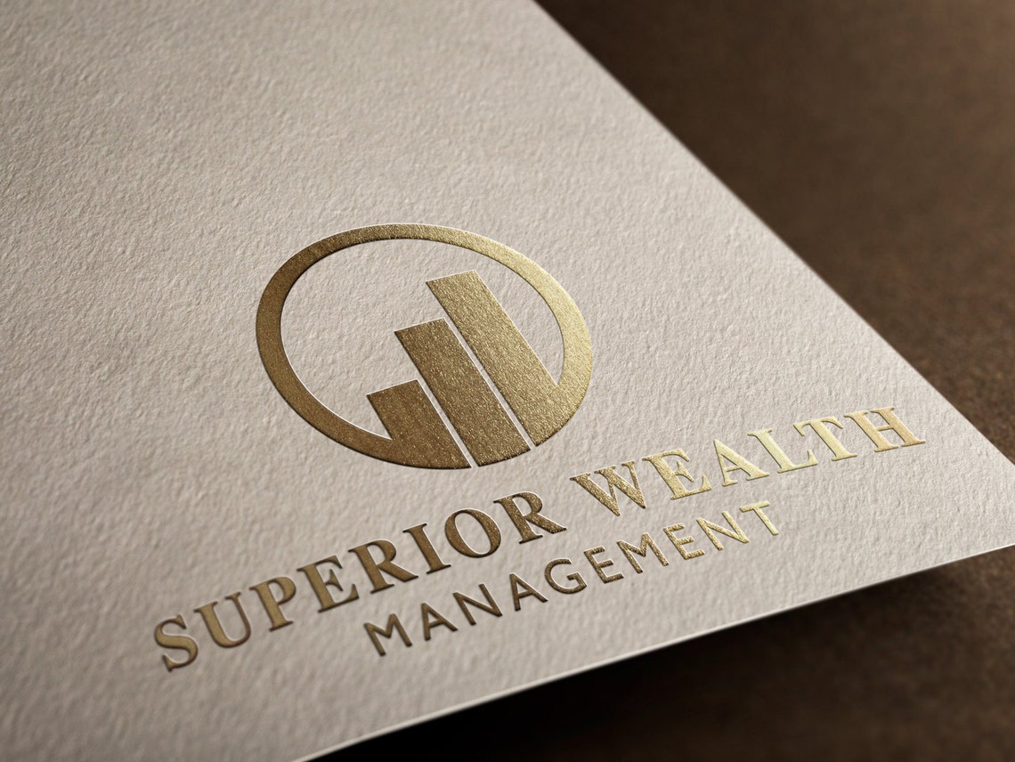 Financial Logo Design Financial Management Logo Finance | Etsy