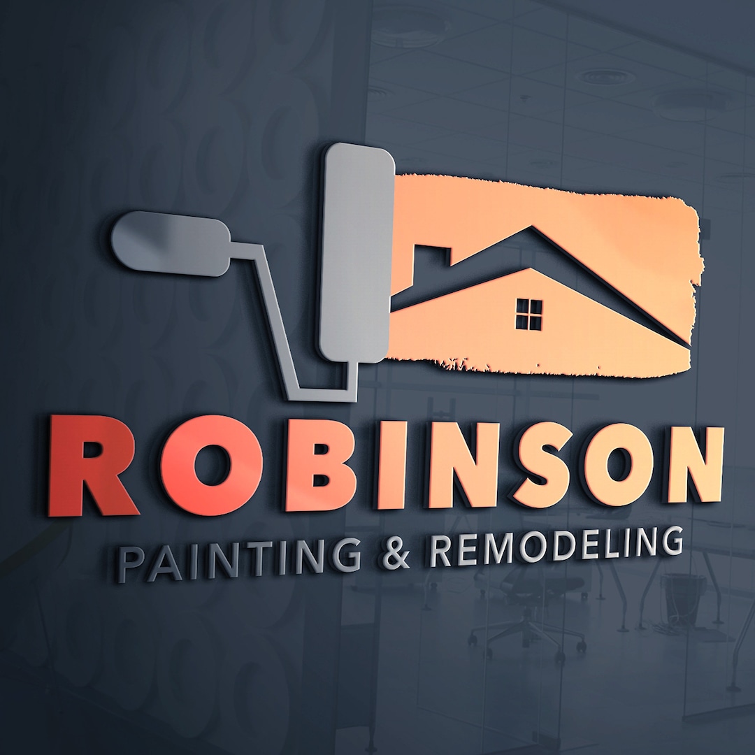 Painting Business Logo Design | Painter Logo Design | Painting Company ...