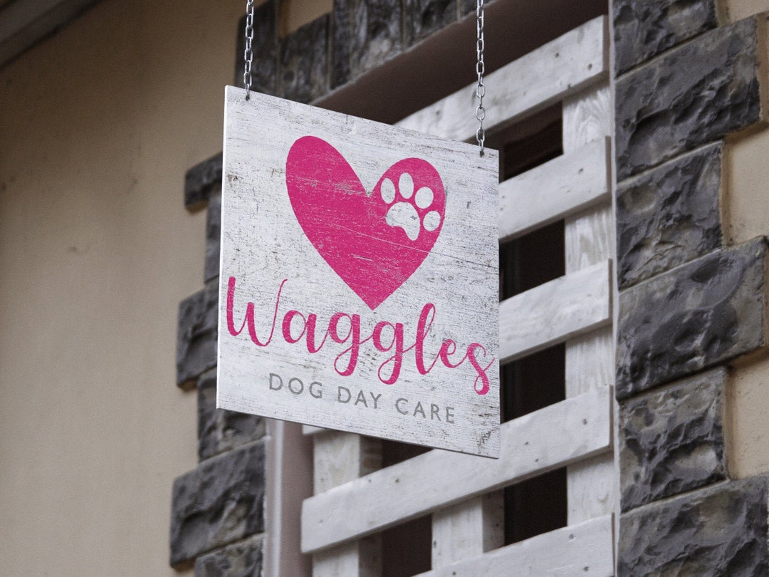 Dog School Logo Puppy School Logo Dog Paw Logo Puppy Paw - Etsy