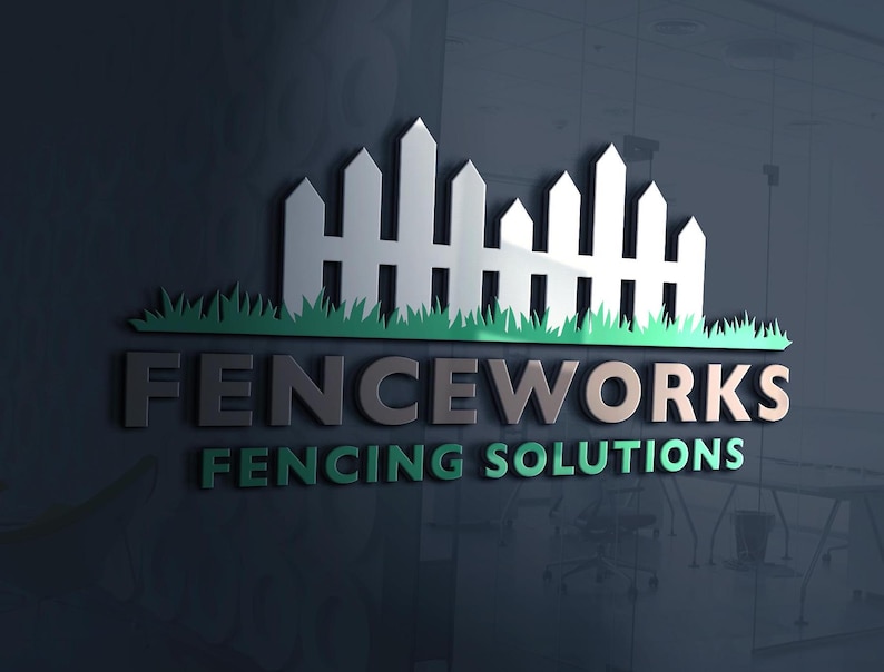 Fencing Company Logo Design | Fence Business Logo | Fence Repair Logo ...