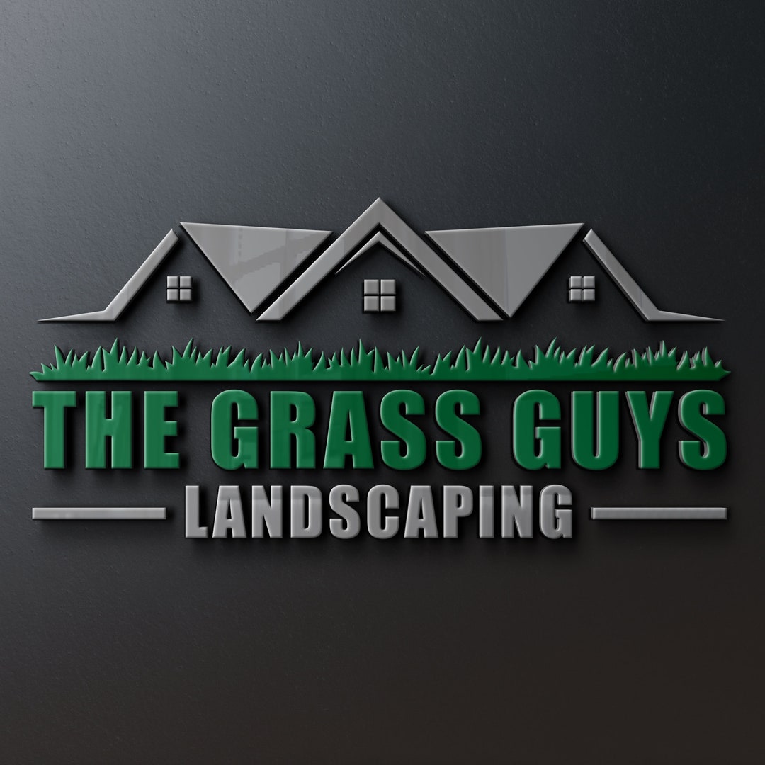 Landscaping Logo | Lawn Care Logo | Landscape Design | House Design ...
