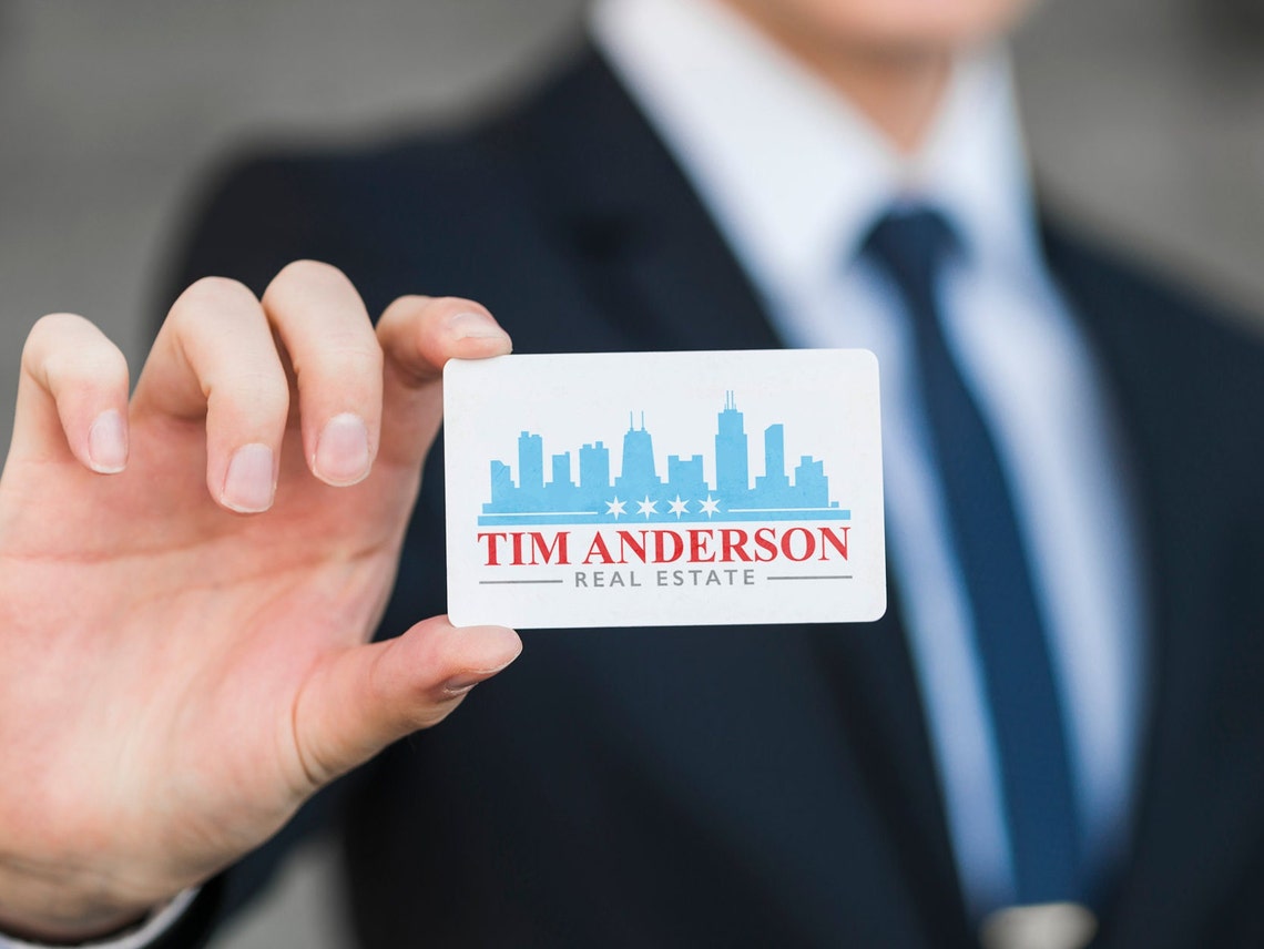 Real Estate Logo Design Chicago Real Estate Chicago - Etsy