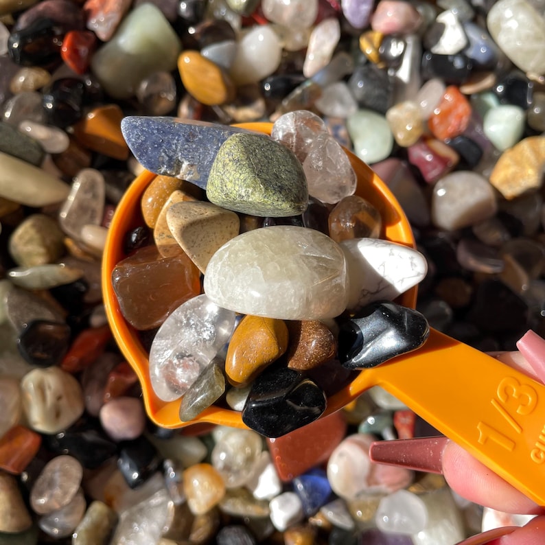 Crystal Grab Bag | Mixed Mystery Gem Pouch Bundle - Etsy