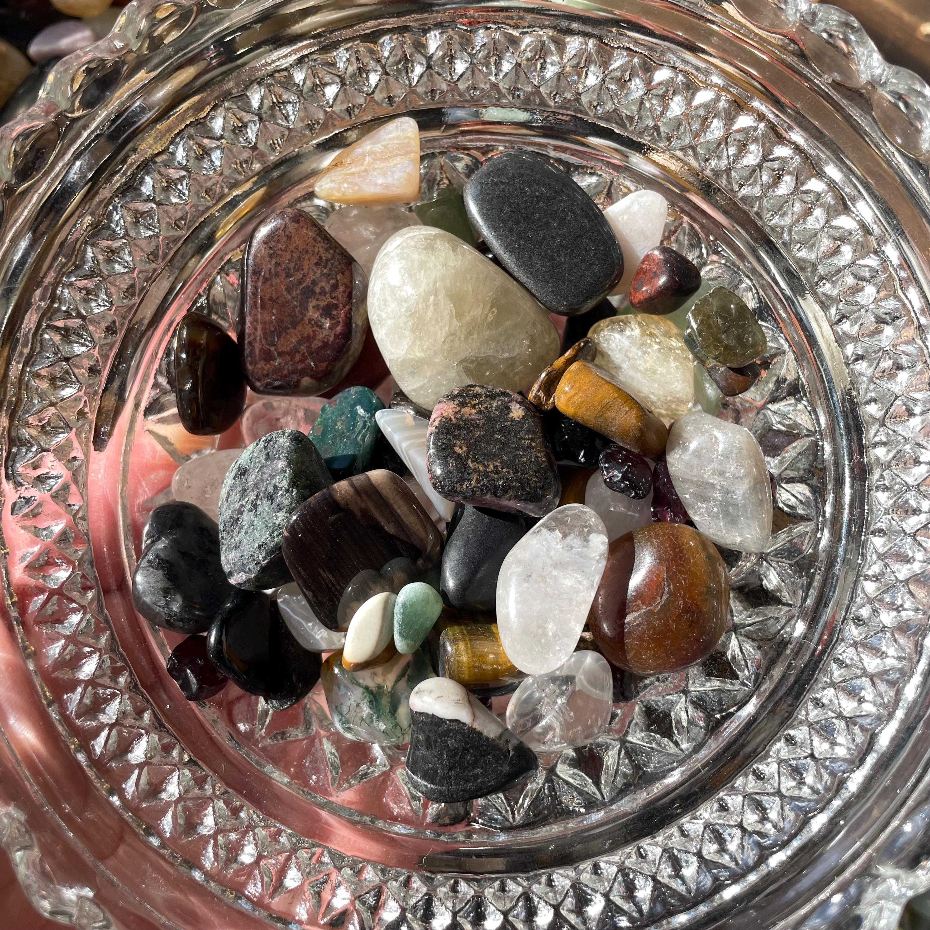 Crystal Grab Bag | Mixed Mystery Gem Pouch Bundle - Etsy