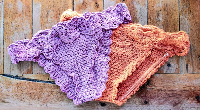 Blooms Bikini Bottom - Crochet Lace Bikini Pattern - Etsy