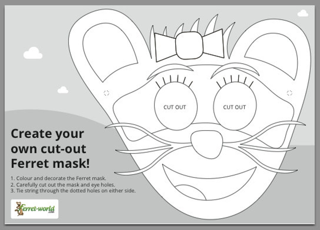 Ferret Masks - Etsy