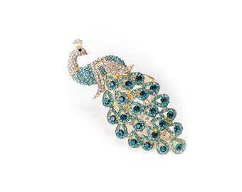 Peacock Napkin Rings - Etsy