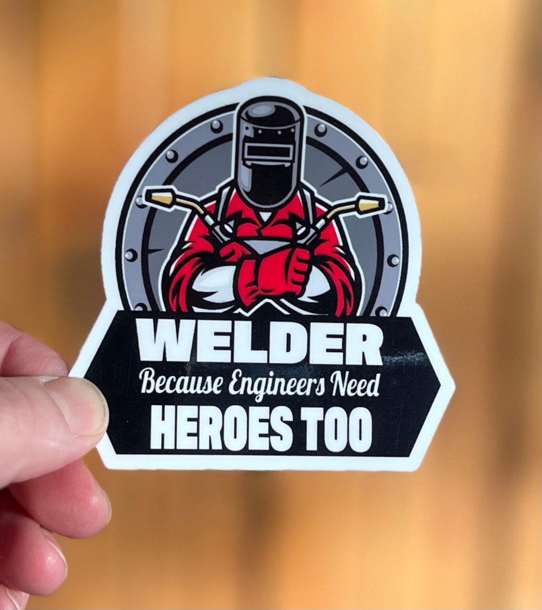 Welder Sticker - Etsy