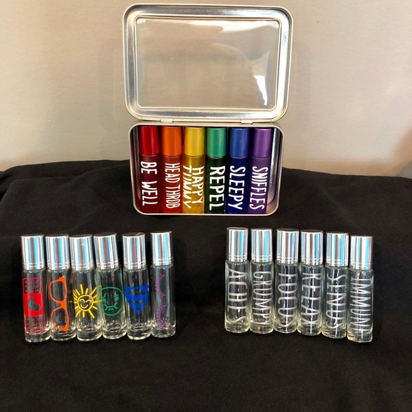 Roller Bottle Decals - Etsy