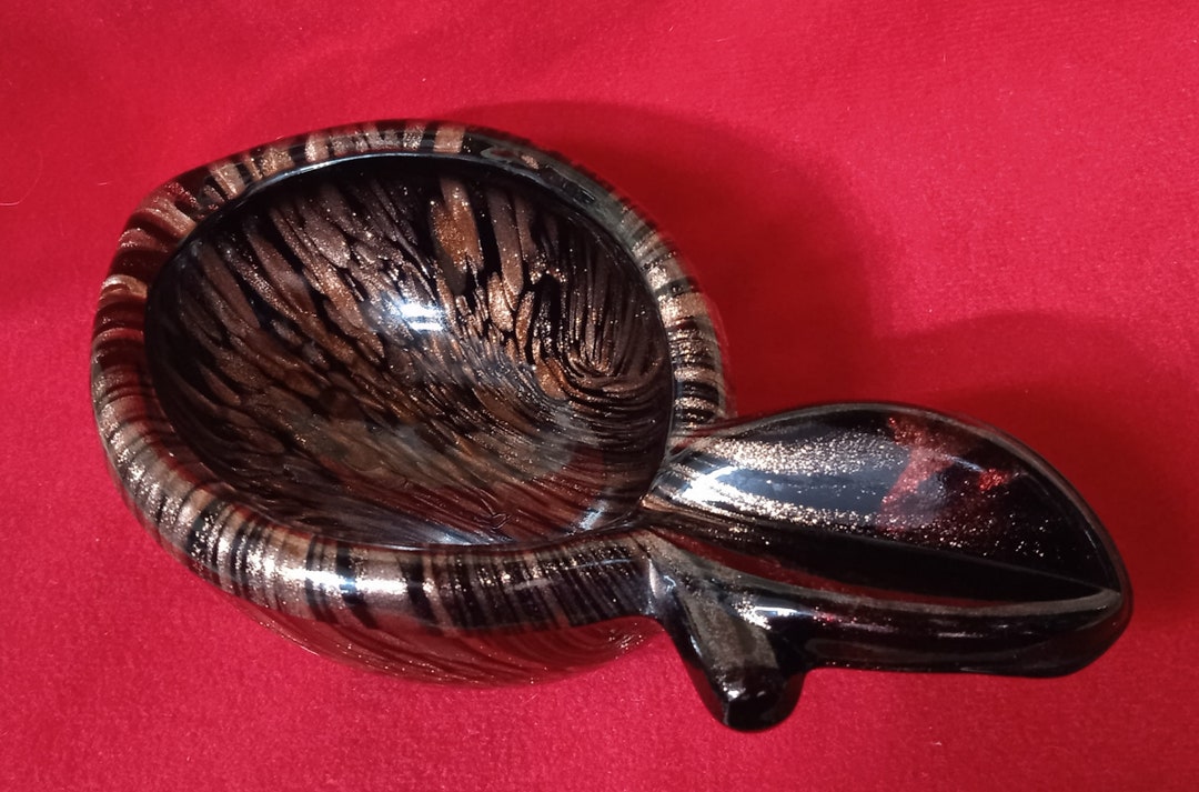 M75 Vintage Murano Glass by V Nason Fish Shaped Ashtray. Rare, Highly ...
