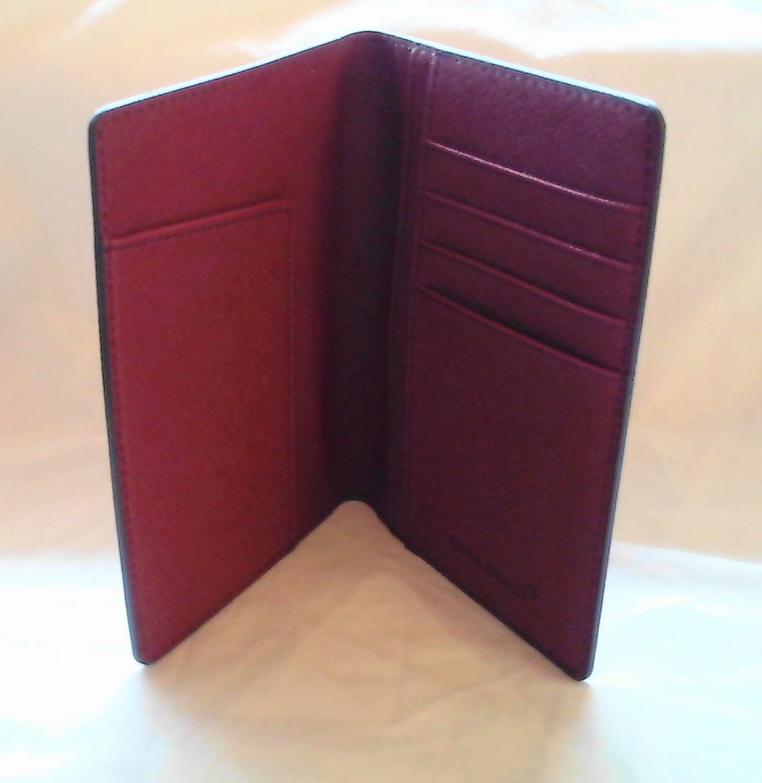 N8 Vintage Asiana Airlines (looks Leather) Brown With Red Wallet ...