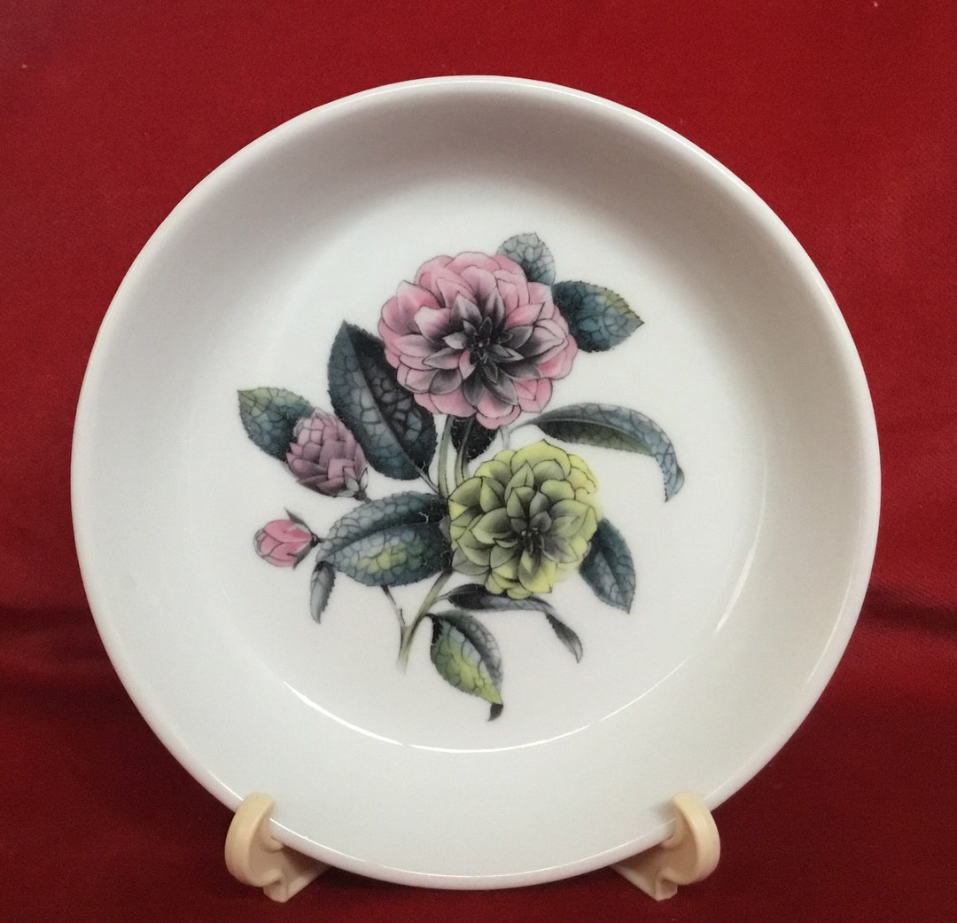 L198 Vintage Royal Worcester Flower Pattern Porcelain Oven to Table ...