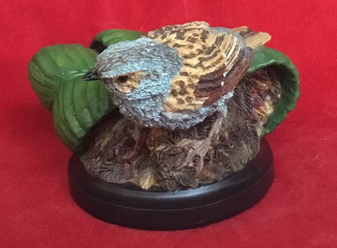 W58 Vintage Hand Painted the Country Bird Collection “ the Dunnock ...