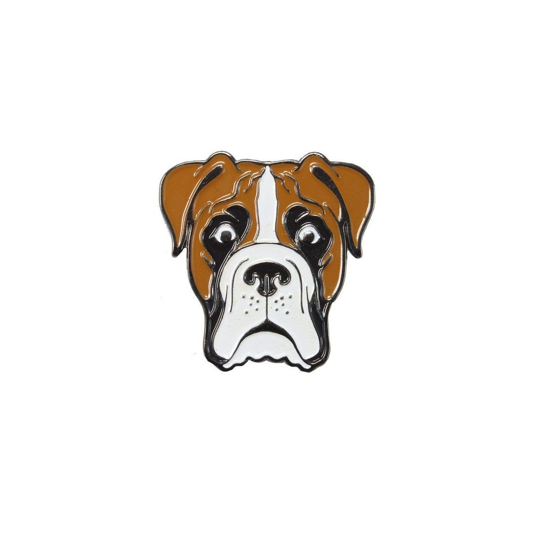 The Boxer Pin Pet- Dog Pin Enamel Pin Custom Lapel - Etsy
