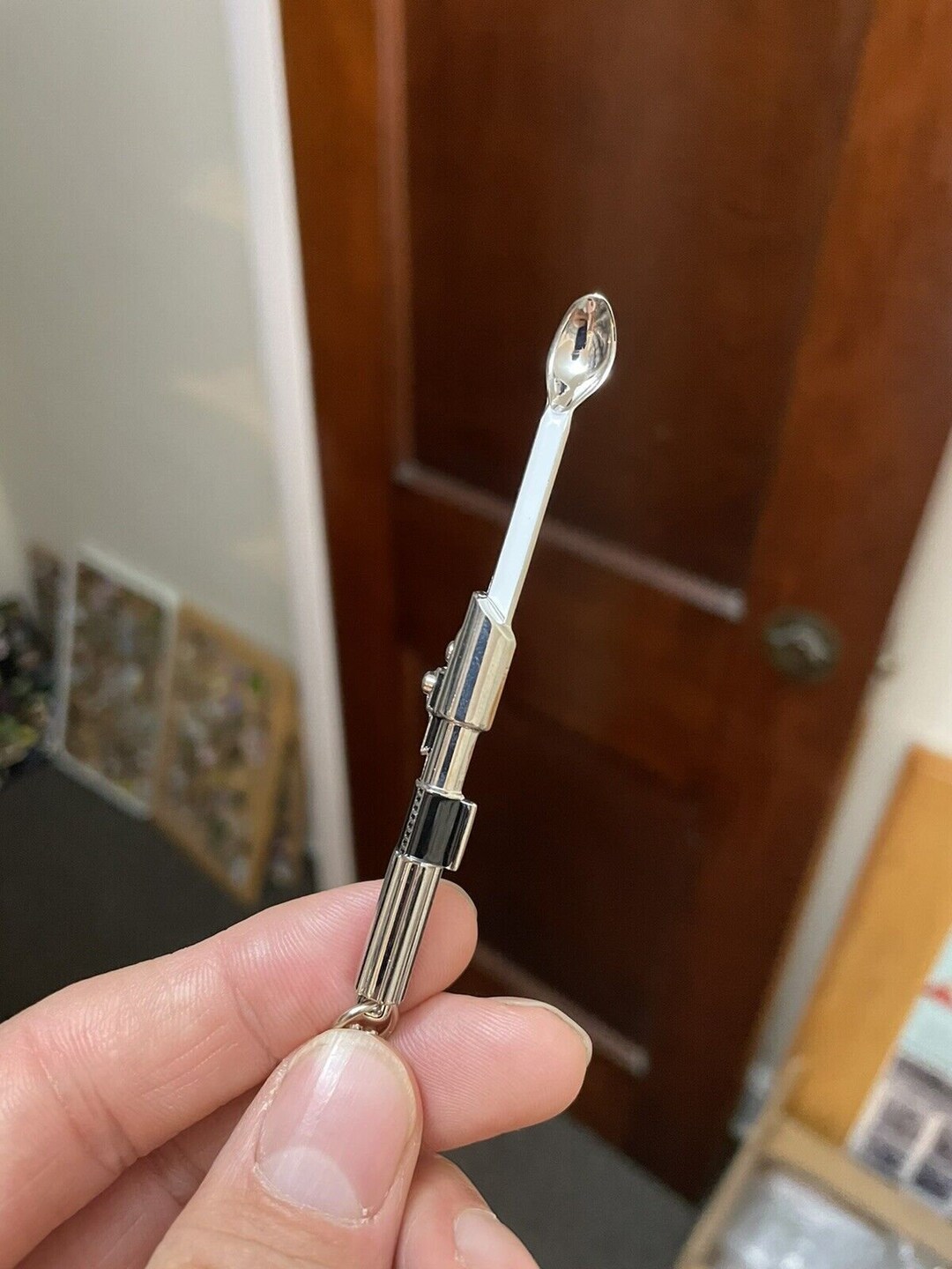 Mini Spoon Necklace Jedi Master Light Saber Small Tiny Spoon - Etsy